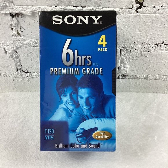 Sony | Media | Sony Vhs Tapes 6 Hours | Poshmark